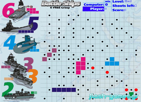 Battle Ships | Flash-Games.gr | Δωρεάν Flash Παιχνίδια - Online Flash ...
