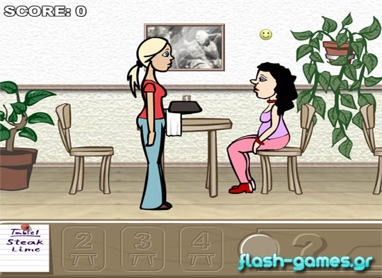 The Waitress | Flash-Games.gr | Δωρεάν Flash Παιχνίδια - Online Flash ...